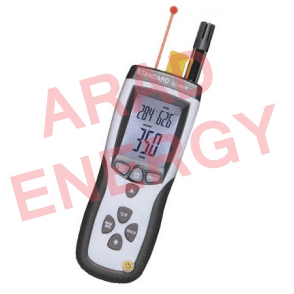 رطوبت سنج دماسنج حرفه ای PSYCHROMETER WITH INFRARED THERMOMETER ST-8896 ...