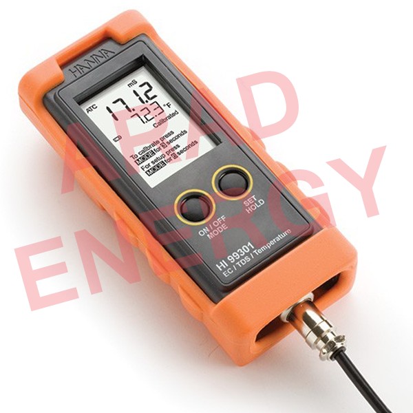 کنداکتیویتی متر پرتابل هانا HANNA HI-99300 , HI-99301 - آراد انرژی ...